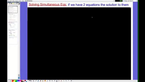 ALG 09 Simultaneous Eqs Substitution by QLD Science and Math | TpT