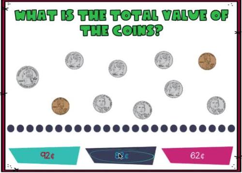Counting Coins BOOM Cards | BOOM Distance Learning by Design Education