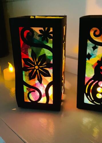 Snowman Lantern Art Activity | Winter Snowflake Crafts | Snow ...