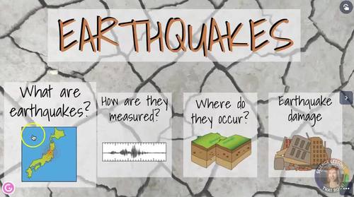 Earthquakes Interactive Diagram by Science Lessons That Rock | TPT