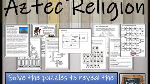 Religion in the Aztec Empire Escape Room Activity by Creative Primary ...