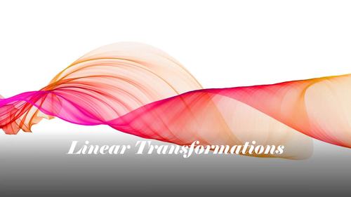 Distance Learning - Linear Transformations Powerpoint by Kathleen Scorcia