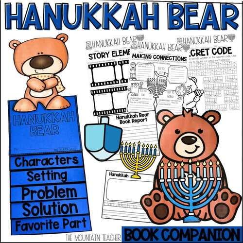 Hanukkah Bear Activities for Holidays Around the World Read Aloud ...
