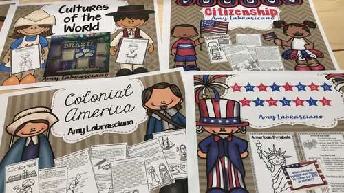 Social Studies Bundle by Amy Labrasciano | Teachers Pay Teachers
