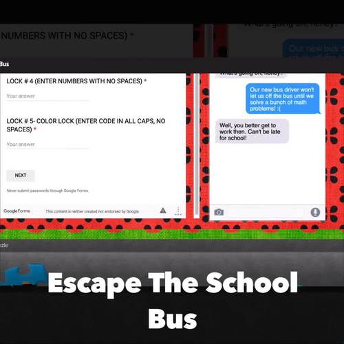 Back to School Math Digital Escape Room by Kristin Kennedy | TPT