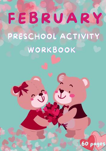 February Preschool & Kindergarten workbook -Busy Book-curriculum ...