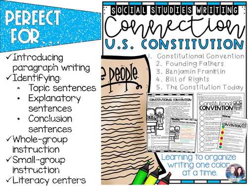 Social Studies-Writing Connection: U.S. Constitution (CKLA/Core Knowledge)