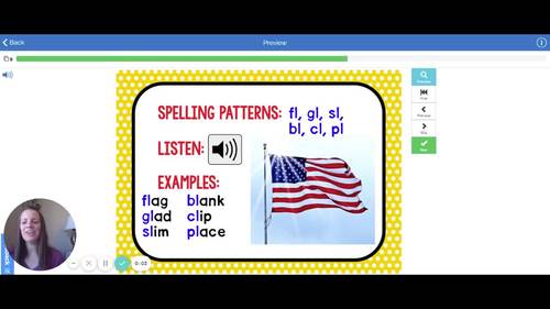 1st Grade Wonders 2023 - Unit 1 Week 3 Phonics & Spelling - L Blends