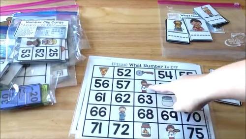 Numbers to 100 Activity Centers BUNDLE | Place Value by Fun Hands-on ...
