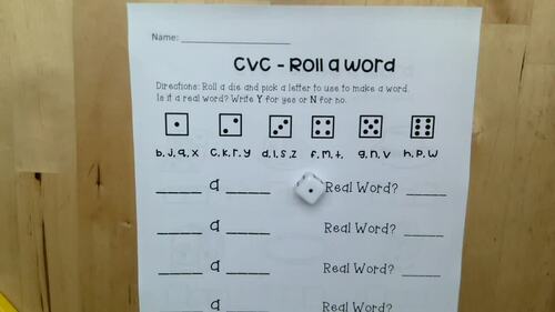 No Prep CVCe Practice Sheets by APlusHomeTutoring | TPT