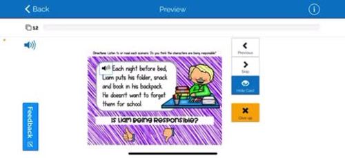 Being Responsible Scenario Boom Cards™, Digital Task Cards | TPT