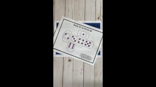 Back To School Final Consonant Deletion Roll and Say Games | TPT