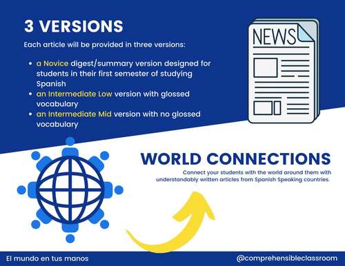 EL MUNDO EN TUS MANOS: News summaries for Spanish students 2021-2022