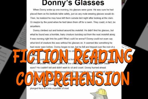 Animals Fiction Reading Comprehension Passages & Questions Set 1 4th ...