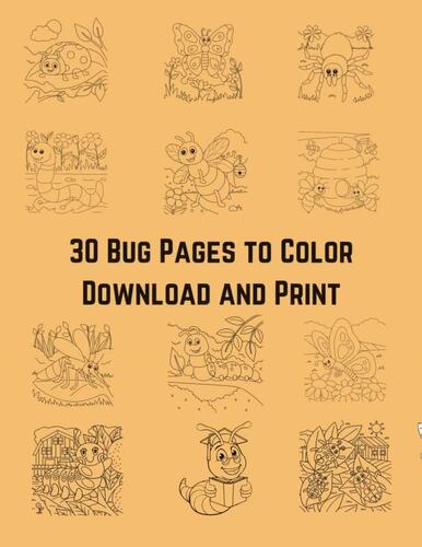 bugs life characters coloring pages