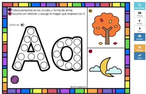 BOOM CARDS El Alfabeto - Construye Escucha y Aprende | TpT