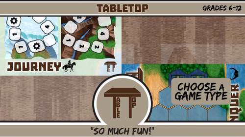 TableTop -- CONTEMPORARY U.S. HISTORY CURRICULUM BUNDLE -- 4+ Games