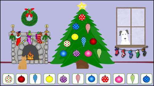 Decorate the Christmas Tree | Interactive Slide Show | PreK | Early ...