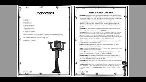 ELA Emergency Sub Plans for Middle School Vol. 1 | TPT