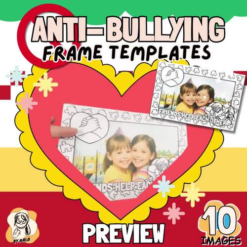 Anti-Bullying Photo Frame Craft | Be a Buddy, Not a Bully Activity | SEL