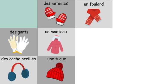 French Digital Games-Les vêtements *Des jeux de vocabulaire*Vocabulary ...