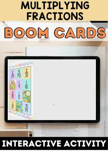 Spring Fraction Fun: Mystery Picture – Multiplying Fractions | TPT