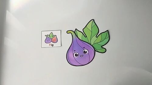 Fruits & Vegetables Letter F G H I J Nutrition Craft Healthy Eating ...