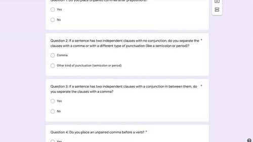 English ACT Prep Handouts and Rules Quizzes- Distance Learning | TPT