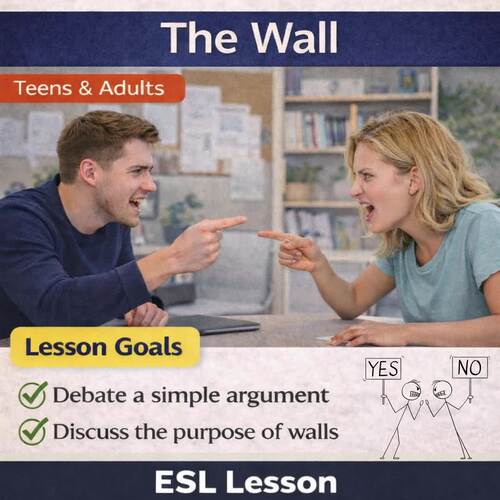 ESL Speaking Lesson B1–B2 | Debate & Argument Skills | Teens & Adults ...