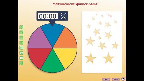 Measurement: Spinner Game - MAC Gr. PK-2 by CCP Interactive | TPT