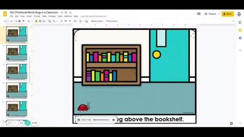 Positional Words Digital for Google Classroom™ by Independent Little ...