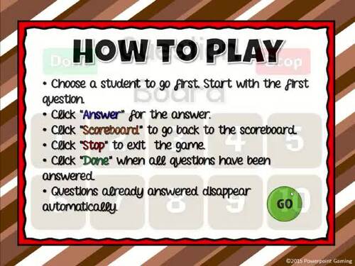 Reading Comprehension - Fairy Tales -The Little Red Hen Powerpoint Game