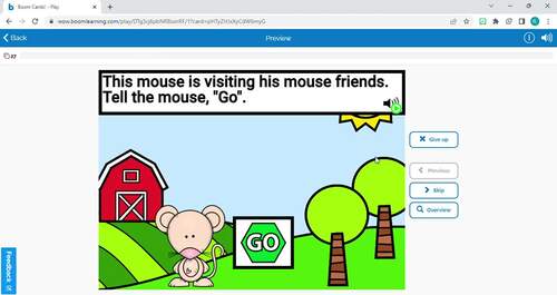 Go Mouse (Core, Greetings, Colors) by Creative Speech Language Resources
