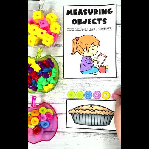 Measurement Math Center Activities for Kindergarten by Tech Teacher Pto3