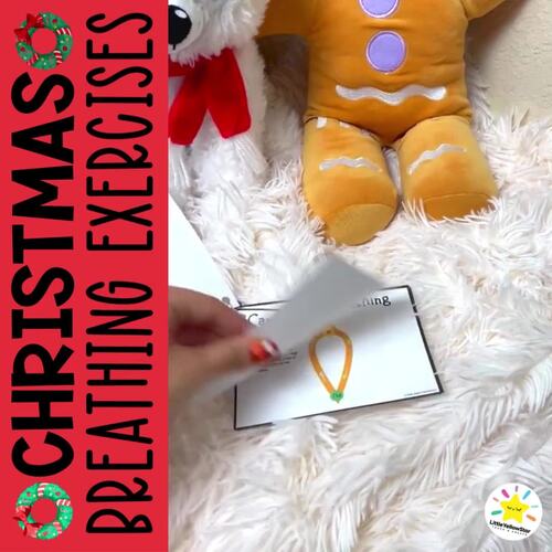 Christmas Calming Breathing Exercises Kid | Mindfulness Breathing Visuals