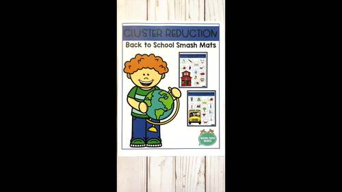 Back To School Cluster Reduction Smash Mats by Talking Mama Bears