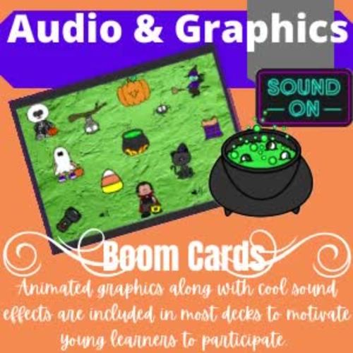 Boom Deck: Flash Mat-Halloween Vocabulary by Flamazing Designs by Tammy ...