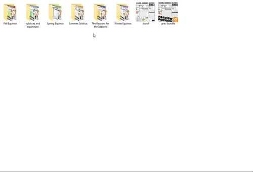 Seasons & Earth Science Puzzle Worksheets BUNDLE | Solstices, Equinoxes...