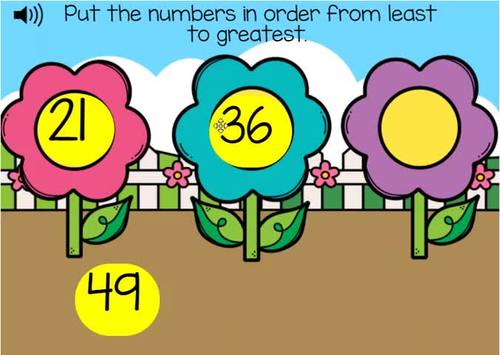 | BOOM Cards ™ | Ordering Numbers- Least to Greatest- to 200 | TPT
