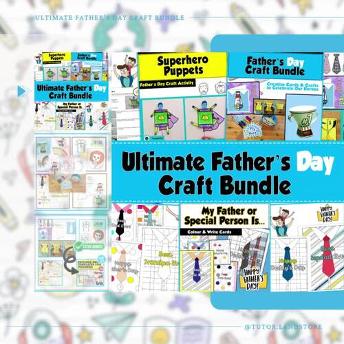 Ultimate Father’s Day Craft Bundle – Creative, Fun & Heartfelt by Tutor ...