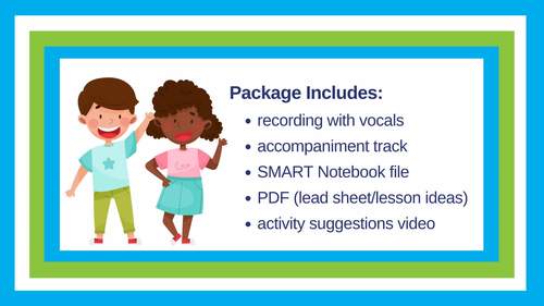 Hello Song for Elementary Music - Welcome Song Package for Music and ...