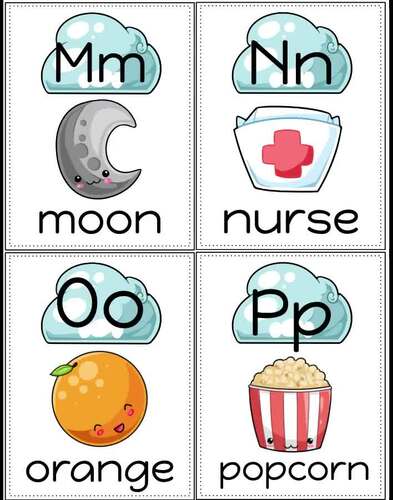 Letter "C" Thematic Unit | Clouds & Coffee | Kindergarten | Preschool | PDF