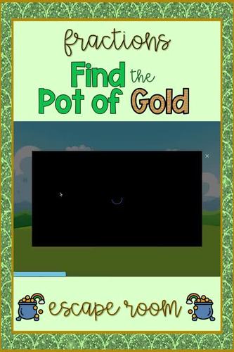St. Patrick's Day Fractions Escape Room Bundle with Puzzles | TpT