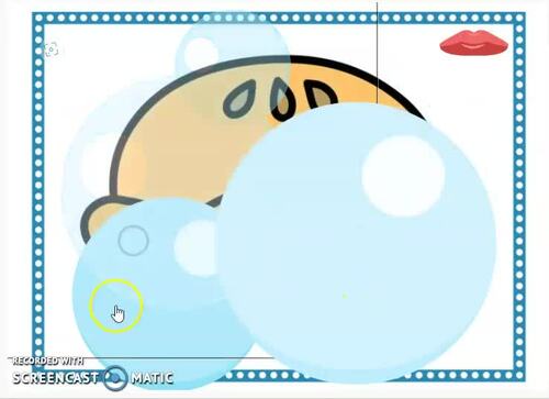 Bubble Pop Artic Initial P sound BOOM CARDS by One Silly Sausage Speech