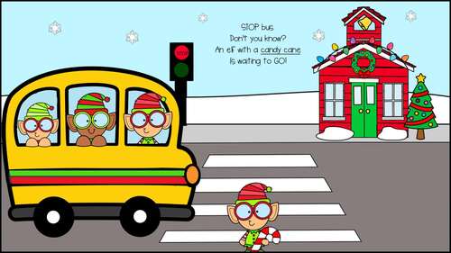 Smart Elves Stop and Go | Interactive Slide Show | AAC Core Vocabulary ...