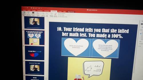 Social Skills Game: Tough Situations (Interactive Power Point) (Growth ...