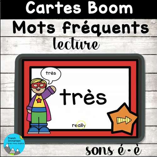 Lecture des mots outils avec sons complexes é-è avec audio grade 1