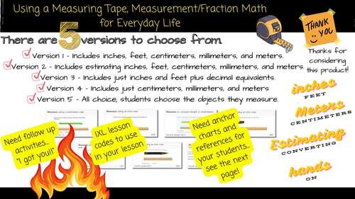 Using a Measuring Tape - Measure around the room, Metric and standard ...