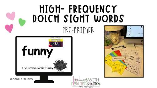 Sight Word Practice| Reading High- Frequency Word Lists & Printable ...