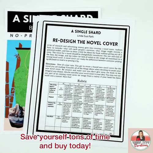 A Single Shard Novel Study by Apple Tree Resources | TPT